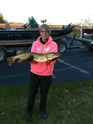 Timm catches 7-pound pike | News, Sports, Jobs - The Alpena News